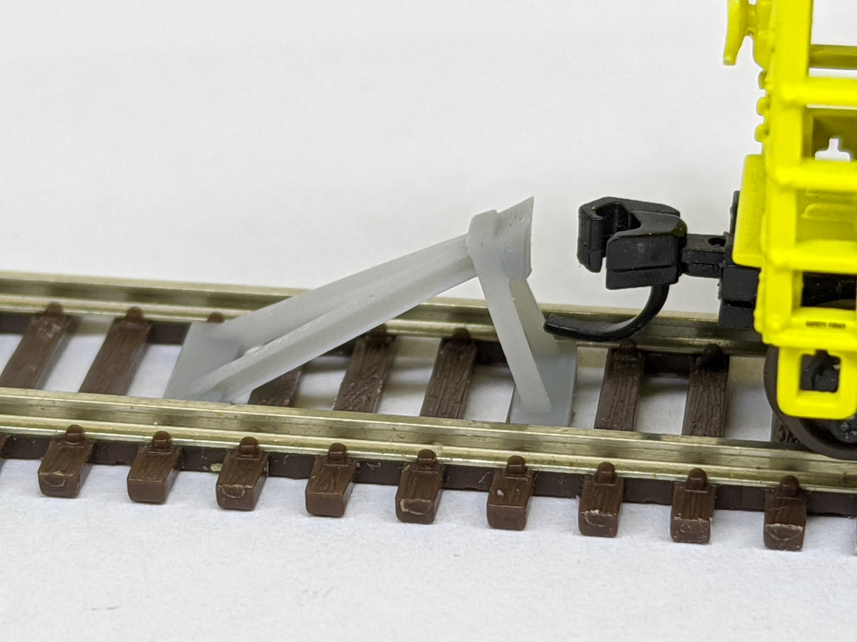Code 55 Track Bumpers UNDEC (6 Pack), N Scale – MP Scale Models