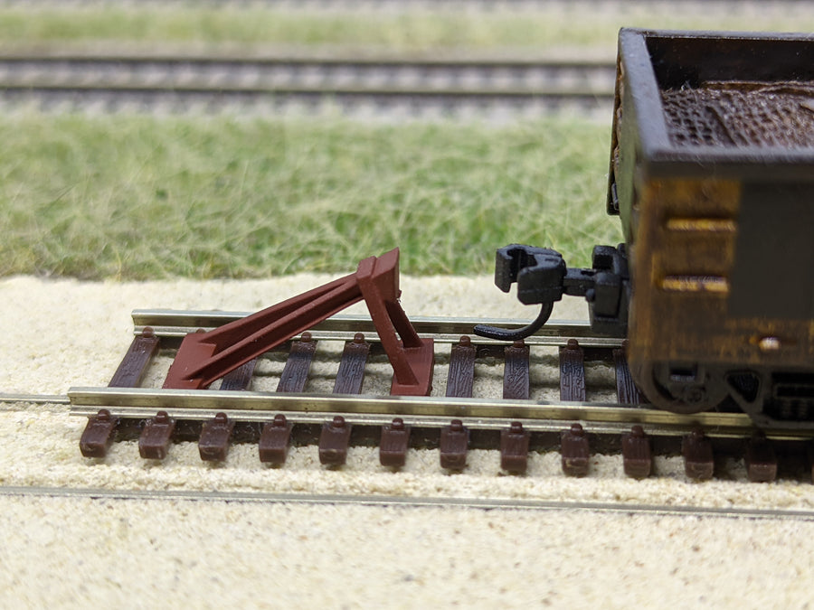 Code 55 Track Bumpers Yellow (4 Pack), N Scale – MP Scale Models